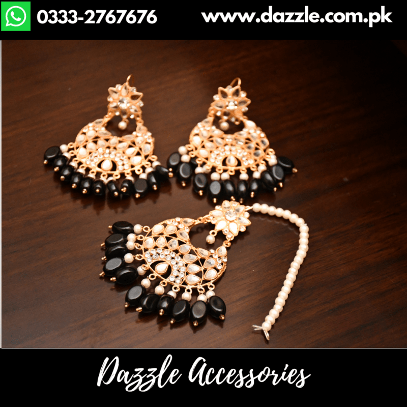 Bindiya and earrings set store